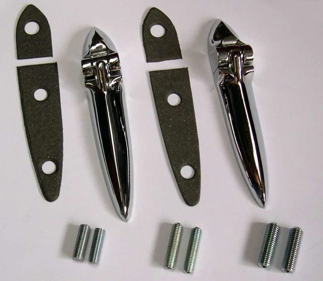 TRIUMPH TR4 TRIUMPH Spitfire Herald Chrome Boot Hinge Set, 604917 ...