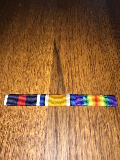 REPRO WW1 BRITISH Army WW1 duo ribbons with Edward VII coronation ...