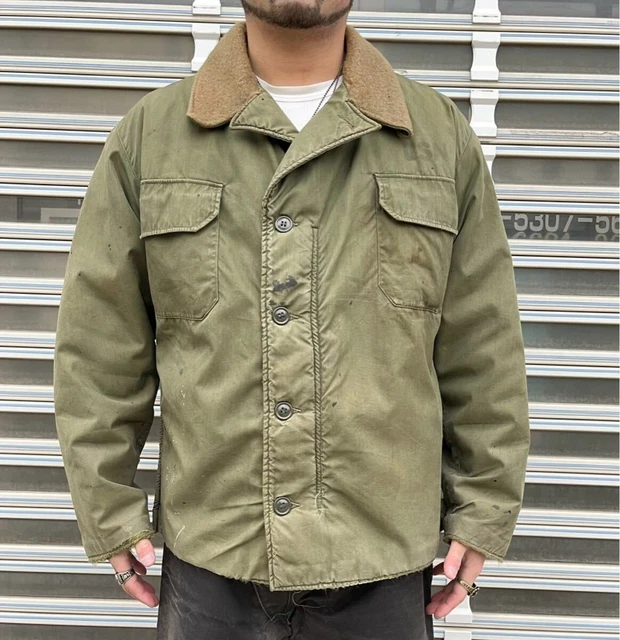 1950S US NAVY Submarine Jacket ECW Deck Vintage Military Size 40S £705. ...