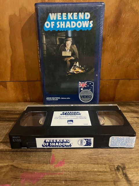 WEEKEND OF SHADOWS VHS tape rare Australian drama John Waters Star ...