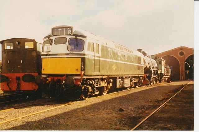 RAILWAY PHOTO CLASS 27 D5351 @ Bo'Ness 7/10/90 £1.50 - PicClick UK