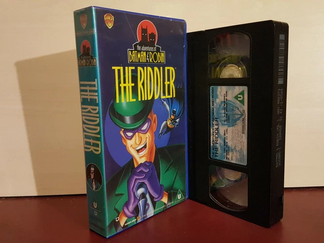 BATMAN AND ROBIN - The Riddler - Animated - PAL VHS Video Tape (H151) £ ...