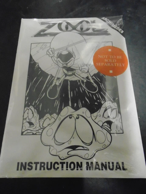 NEW! ZOOL FOR Archimedes Acorn RISC OS Gremlin Graphics 1993 £19.99 ...