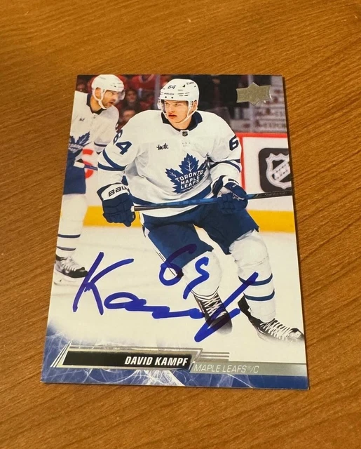 DAVID KAMPF DÉDICACÉ 2022-23 pont supérieur IP SIGNÉ AUTO EUR 11,03 ...