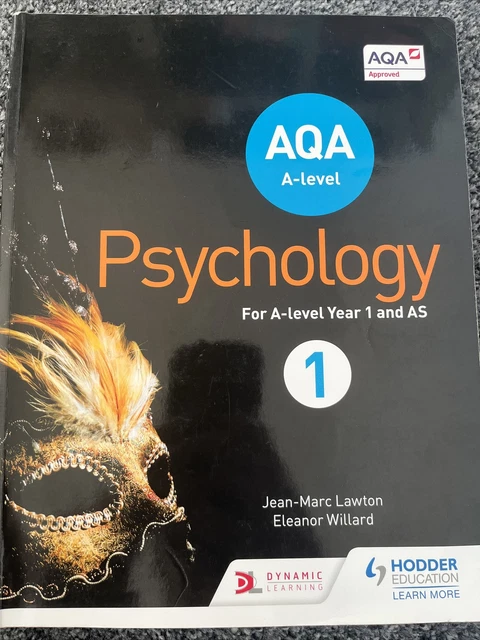 AQA A-LEVEL PSYCHOLOGY Book 1 by Eleanor Willard, Jean-Marc Lawton... £ ...