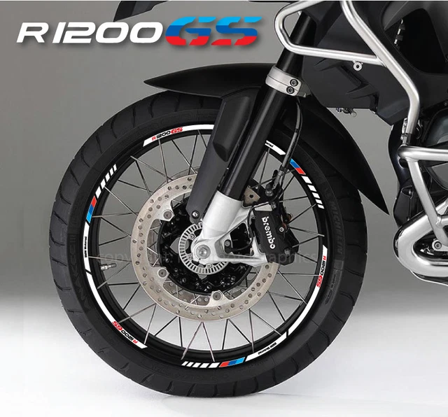 BMW R1200 GS motorrad stickers rim streifen Felgen Aufkleber R1200GS ...