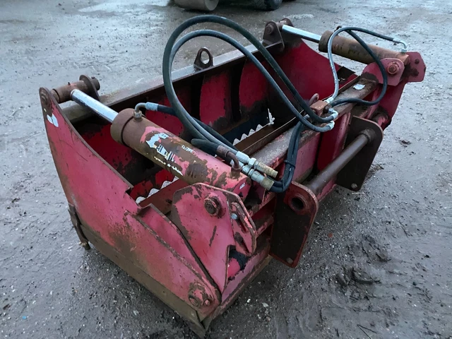 REDROCK 6FT SILAGE maize shear bucket grab manitou telehandler loader ...