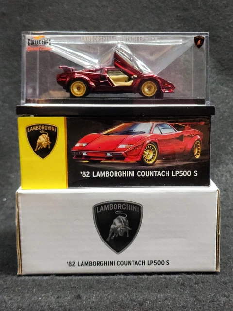 HOT WHEELS RLC '82 Lamborghini Countach LP500 S - Rouge EUR 139,58 ...