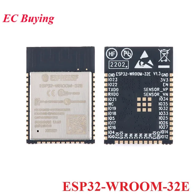 ESP32-WROOM-32E WIFI BLUETOOTH MCU Module ESP-32 Dual-core 4MB 8MB 16MB ...
