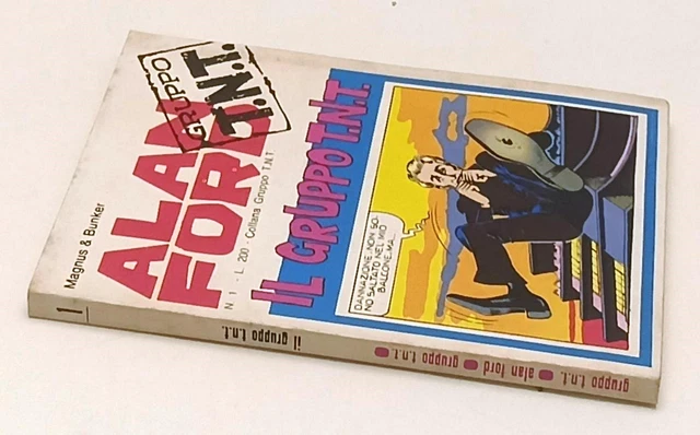 FC- ALAN FORD Gruppo T.n.t. N.1 - Max Bunker Magnus - Corno - 1973 - B ...