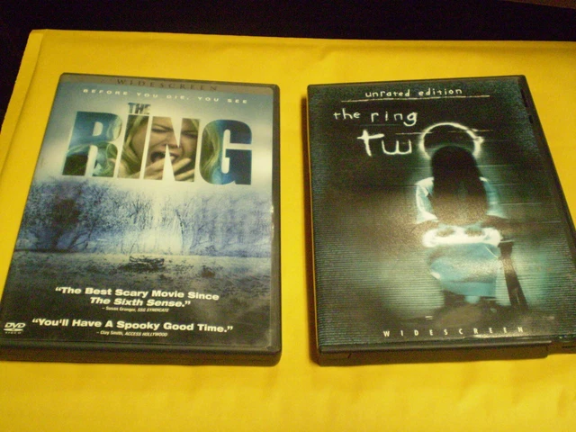 (2) THE RING DVD Lot: The Ring 1 & 2 Naomi Watts Halloween Horror £4.68 ...