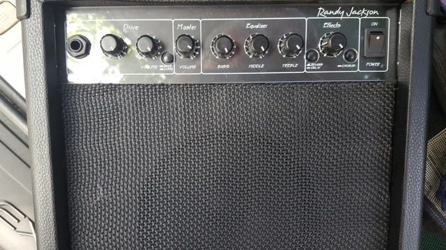 RANDY JACKSON GUITAR Amp 15 Watt Model #RJ-28BL Tested $29.99 - PicClick