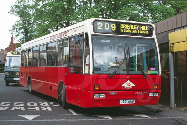 BUS PHOTO - Midland Red West 201 L201AAB Dennis Lance Plaxton on 209 ...