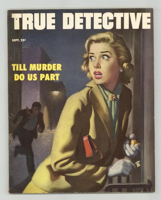 TRUE DETECTIVE MAGAZINE Vol. 59 #5 très bon état + 4,5 1953 basse ...