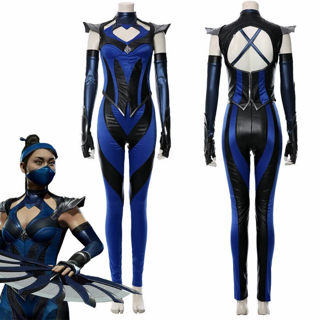 GAME MORTAL KOMBAT 11 Kitana Cosplay Kostüm Frauen Outfit Full Set ...