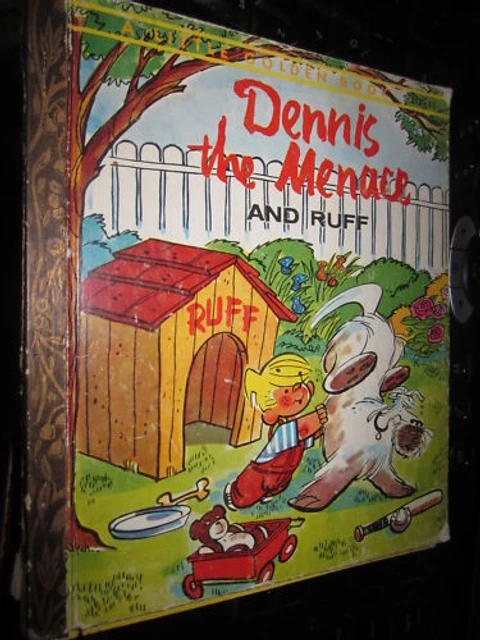 LITTLE GOLDEN BOOK Dennis the Menace and Ruff Sydney Ed $26.95 ...