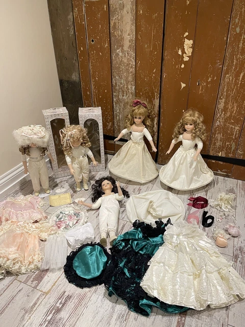 PORCELAIN DOLLS COLLECTION Mixed Bundle £39.99 - PicClick UK