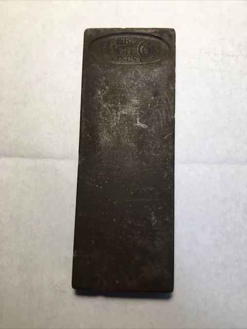 VINTAGE ANTIK &THE Rich-Con Finest" Rasierhonig Wetzstein Schleifstein ...