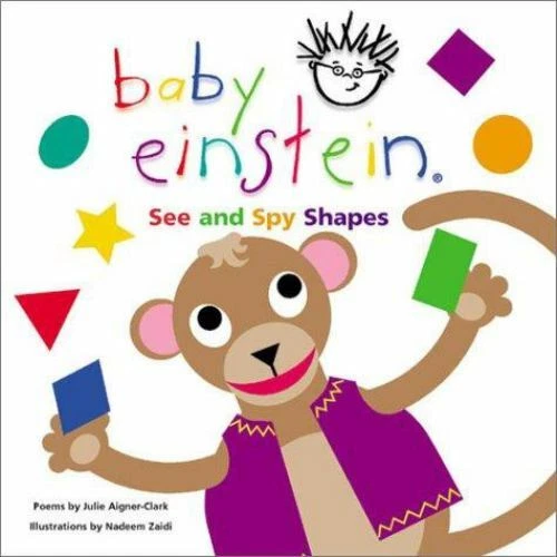 BABY EINSTEIN: SEE and Spy Shapes - board book, Julie Aigner-Clark ...