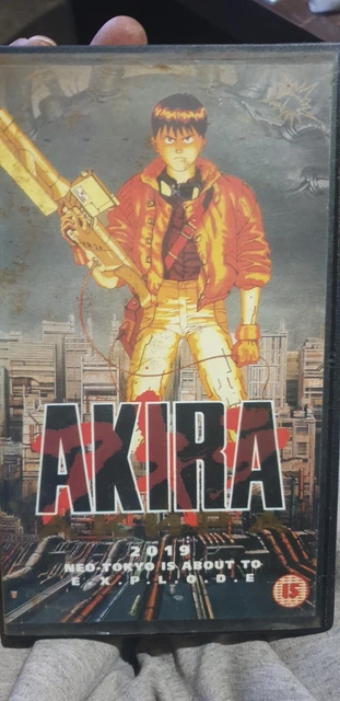 AKIRA VHS FACTORY Sealed Orion Watermarks MINT condition IGS VGA Rewind ...