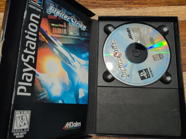JUPITER STRIKE (SONY PlayStation 1, 1995) PS1 Long Box Complete CIB w ...