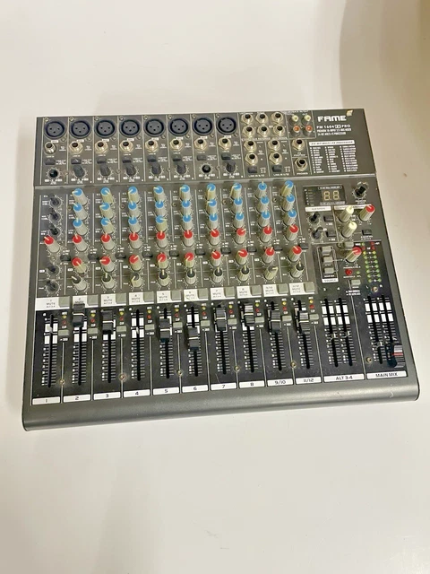 FAME PM 1604 FX PRO POWER MIXER Mischpult EUR 189,00 - PicClick DE