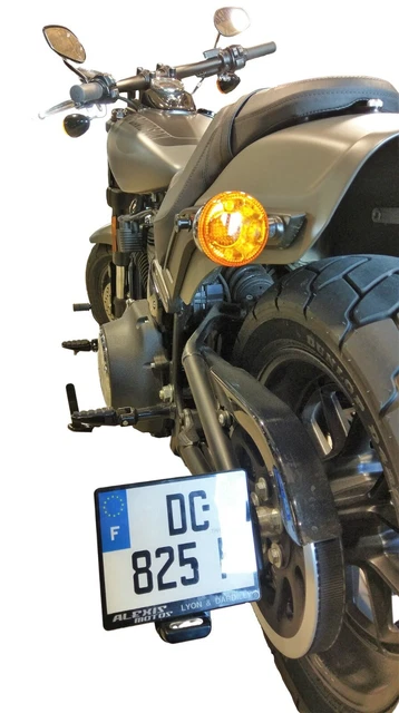 SIDE MOUNT LICENSE plate bracket Harley-Davidson Fxfbs FAT BOB 114 $249 ...