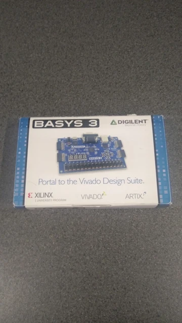DEVELOPMENT BOARD, BASYS 3 Artix-7 FPGA, 7-Segment Display, 16 User ...