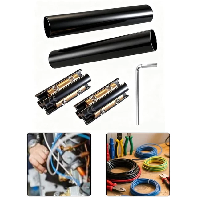 UNDERGROUND SPLICE KIT Direct Burial Screw-secured Connection No Crimp ...