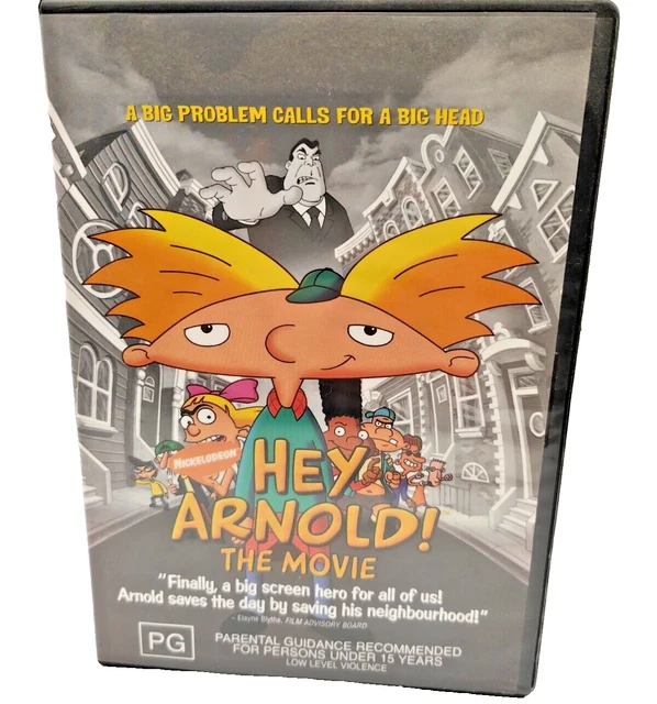 HEY ARNOLD! THE Movie (DVD) Nickelodeon animation kids - VGC -Fast ...
