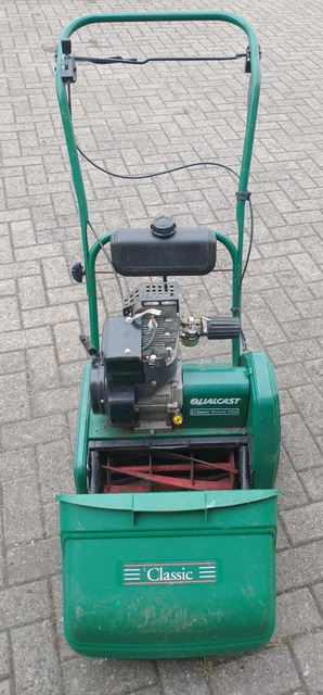 QUALCAST CLASSIC PETROL 35s mower £1.20 - PicClick UK