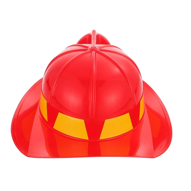 CHILDREN FIREFIGHTER ROLE Play Costume Fun Cosplay Hat Prop Hats Kids ...
