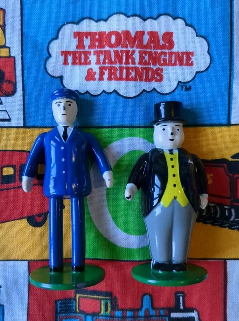 ERTL THOMAS THE Tank Engine Fat Controller & Porter Die-cast Figures ...