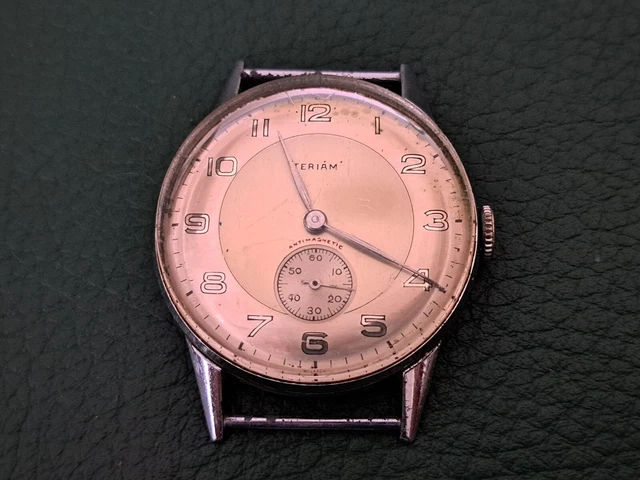 MONTRE MÉCANIQUE ANCIENNE Teriam Fonctionne EUR 25,00 - PicClick IT