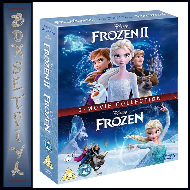 FROZEN & Frozen 2- Disney 2 Film Collection *Brand New Blu-Ray ...