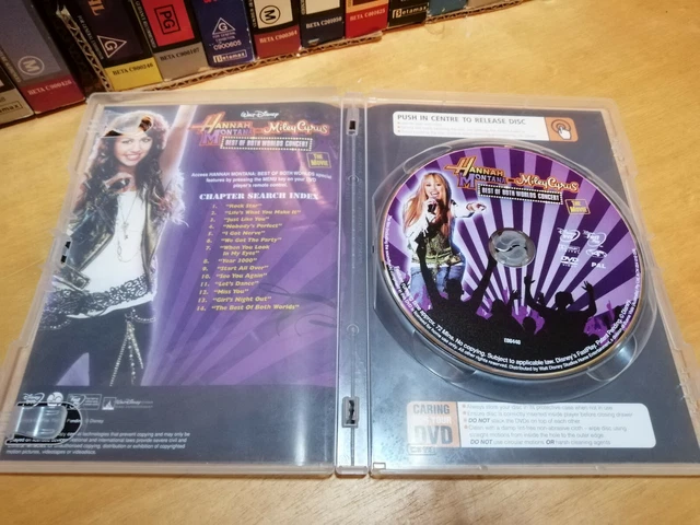 HANNAH MONTANA & MILEY CYRUS - Best of Both Worlds Concert - Disney DVD ...