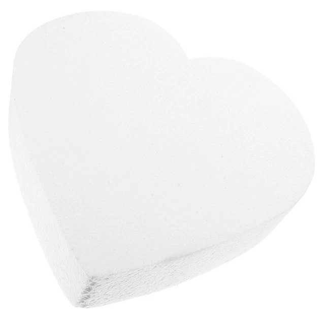 WHITE FOAM BUBBLE Cake Styrofo-am Block Decorating Practice £6.45 ...
