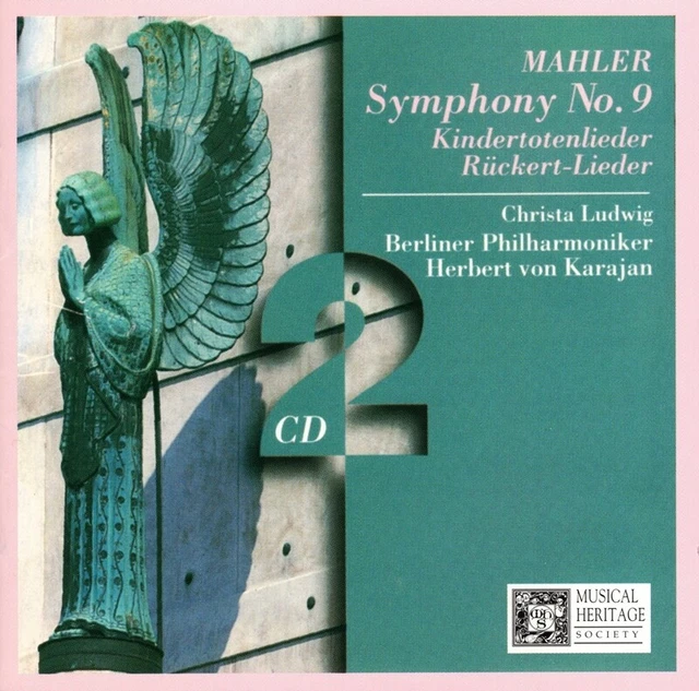HERBERT VON KARAJAN - Mahler Symphony No. 9 Kindertotenlieder Ruckert-Lieder 2CD EUR 11,09 ...
