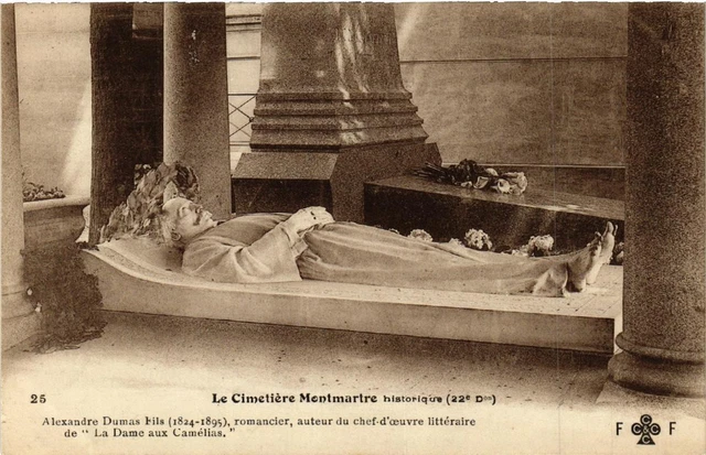 CPA PARIS 18E Le Cimetiere de Montmartre. Alexandre DUMAS Fils (539747 ...