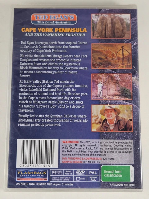 CAPE YORK PENINSULA DVD (New & Sealed) Region 4 £5.72 - PicClick UK