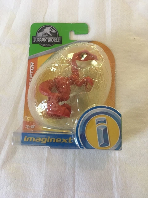 FISHER PRICE MATTEL Imaginext Jurassic World Raptor Dinosaur Figure ...