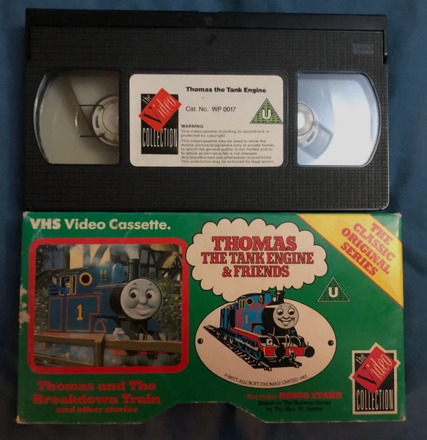 THOMAS THE TANK ENGINE - THOMAS AND THE BREAKDOWN TRAIN - VHS [Carde ...
