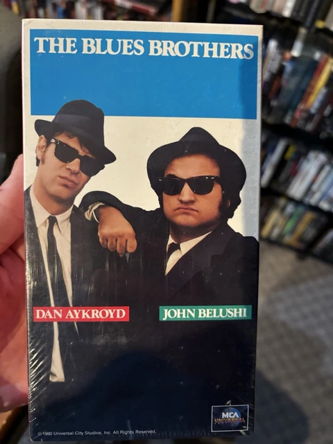 THE BLUES BROTHERS (VHS 1990 MCA Universal) Factory Sealed Watermarks £ ...