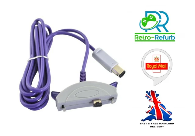 NINTENDO GAMEBOY ADVANCE to Gamecube Link Cable GBA - GC Lead -UK FAST ...