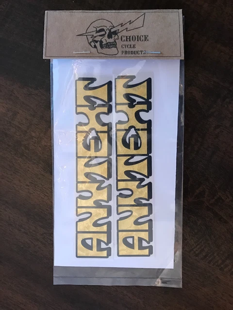 2 CUSTOM TEXT HELMET STICKERS harley decal gold leaf motorcycle ...