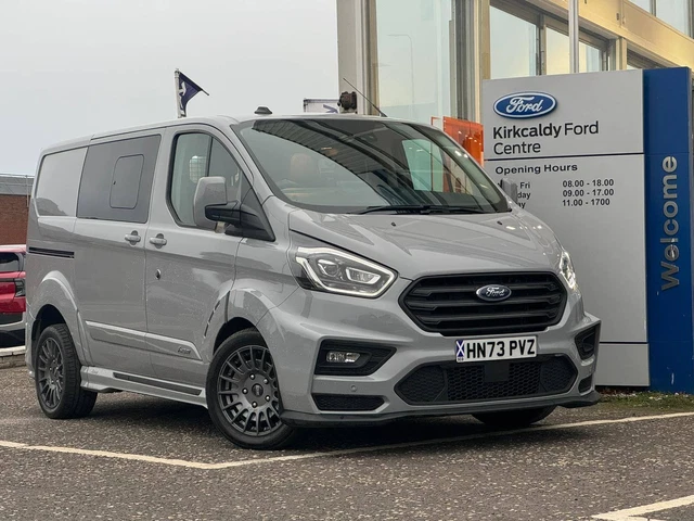 2023 FORD TRANSIT Custom 2.0 EcoBlue 170ps Low Roof D/Cab Limited Van ...