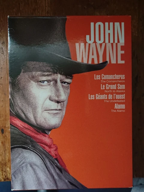 COFFRET JOHN WAYNE - Alamo - Les Comancheros - Le Grand Sam - Géants de ...
