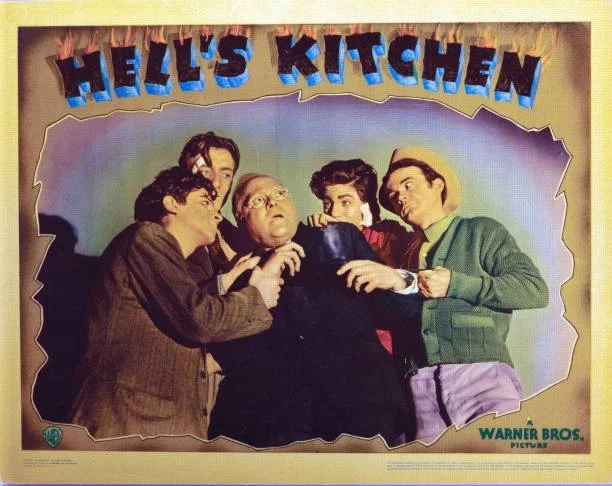 HELL'S KITCHEN POSTER lobby card Billy Halop Huntz Hall 1939 OLD MOVIE ...