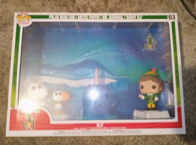 FUNKO POP MOMENT Deluxe Elf Buddy The Elf Christmas Scene New In Box £ ...