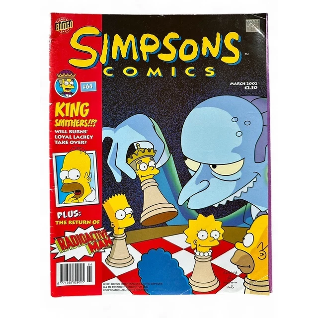 SIMPSONS COMIC MARCH 2002 issue 64 £9.03 - PicClick UK